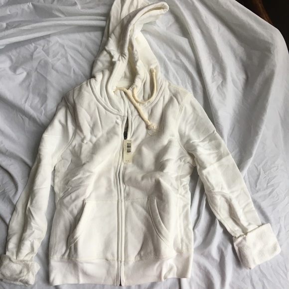 Gilly Hicks | Jackets & Coats | Nwt Gilly Hicks Sherpa Lined Hoodie ...